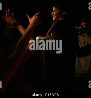 Frankfurt, Germany. 22nd May, 2014. German Rap-singer Olli Banjo ...