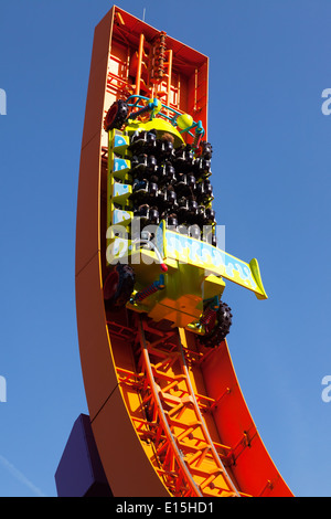 The RC Racer ride in Toy Story Playland at the Walt Disney Studios park ...