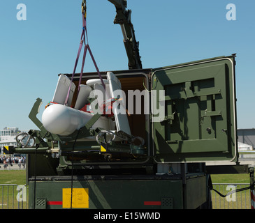 UAV KZO a German Reconnaissance and Target Acquisition drone shown by ...