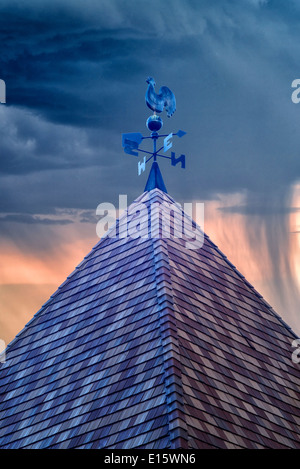 Weather Vain in Vail Village. Vail, Colorado Stock Photo - Alamy