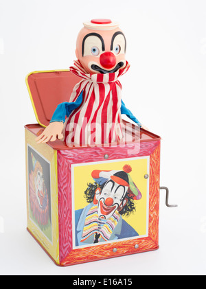 Jack in the Box by Matty Mattel Toymakers 1953 Stock Photo - Alamy
