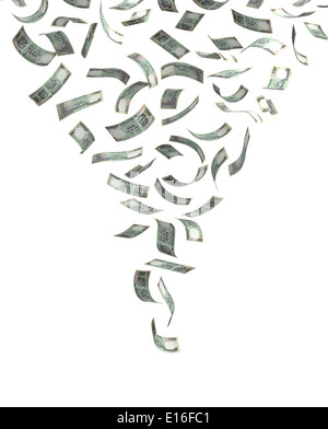 Flying Indian Rupee (isolated with clipping path Stock Photo - Alamy