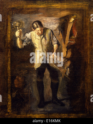 Thomas Eakins’ study for 'William Rush and his Model' presents a ...