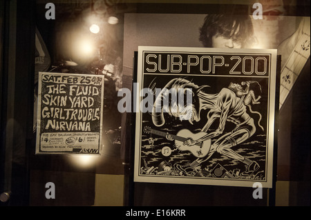 Detail from the EMP Museum exhibit "Nirvana: Taking Punk to the Masses ...