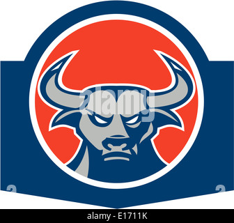 raging angry bull head Stock Photo - Alamy