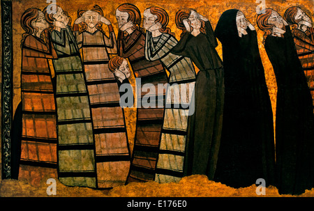 Pleurants - Castile 1295 tomb knight Sancho Sánchez Carrillo chapel San ...