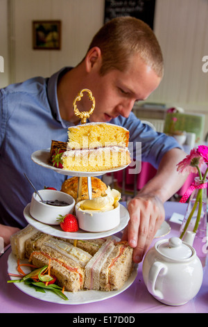 Traditional english afternoon tea Stock Photo - Alamy