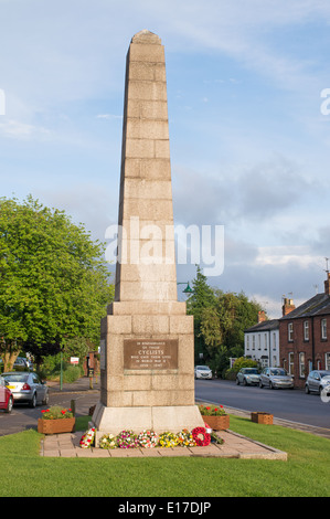The cyclists memorial, Meriden, West Midlands, England, UK Stock Photo ...