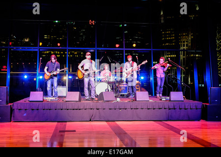 The Jared Ashley Band plays to a private party at the Country Music ...