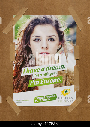 Green Party election poster for the European elections on 9 June 2024 ...
