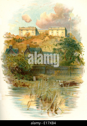 Nottingham and the Castle, England Stock Photo - Alamy