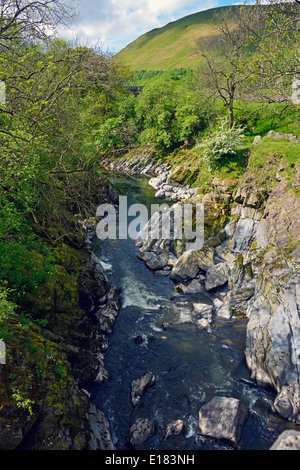 The River Lune Gorge near Tebay, Cumbria, England, United Kingdom ...