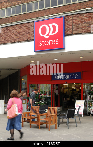 The QD stores shop store in Beccles , Suffolk , England , Britain , Uk ...