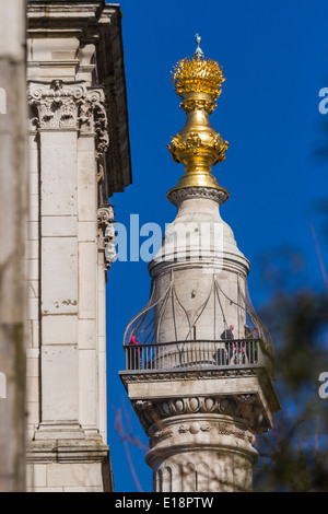 The Fire Monument viewing platform Stock Photo - Alamy