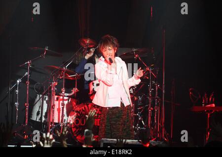 Taipei, China. 25th May, 2014. Japanese rock band SID hold concert in ...
