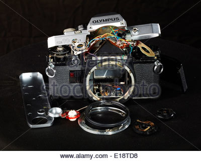 smashed broken damaged camera Stock Photo: 49238759 - Alamy