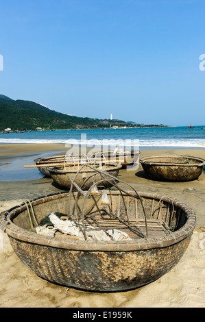 Vietnamise Fishing Boats Stock Photo - Alamy