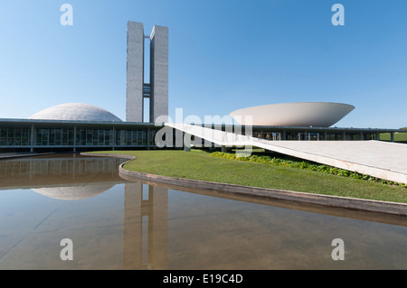 The National Congress building Brasilia Brazil Stock Photo - Alamy
