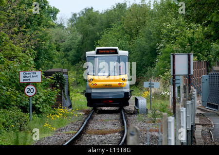 Stourbridge Shuttle train at Stourbridge Junction station, West ...