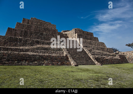 Stone Pyramid, Cañada de la Virgen, Guanajuato, Mexico Stock Photo - Alamy