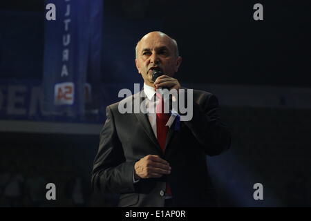 Pristina, Kosovo. 28th May, 2014. Behgjet Pacolli, president of the ...