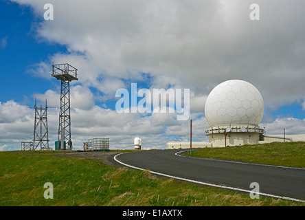 radar station @ Great Dun Fell. John o' groats (Duncansby head) to ...