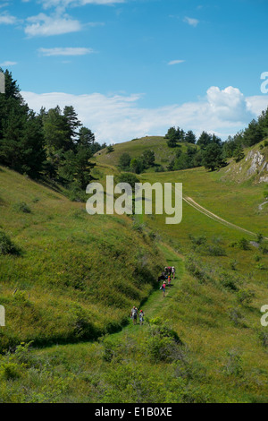 cathar way trail cathars languedoc france sentier cathare Stock Photo ...