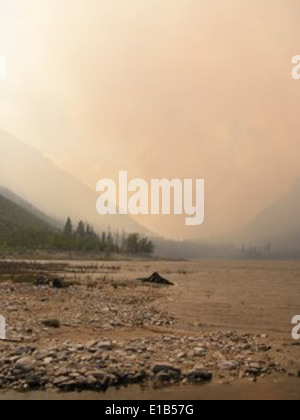 Rockin Fire - Bitterroot National Forest Stock Photo - Alamy