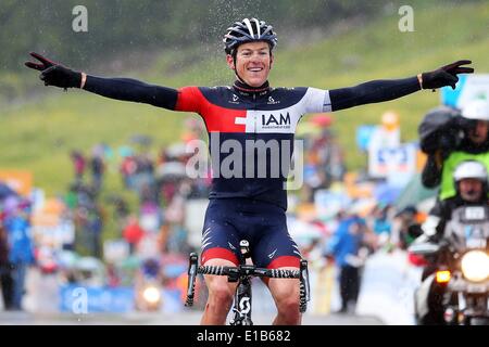 HANDOUT - A handout picture provided by the Bayern-Rundfahrt shows ...