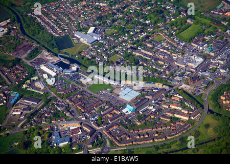 UK, Scotland, Glasgow, suburbs, aerial view Stock Photo - Alamy
