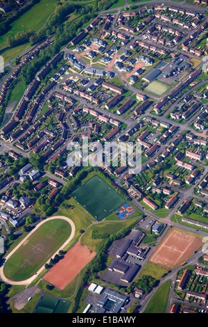 UK, Scotland, Glasgow, suburbs, aerial view Stock Photo - Alamy