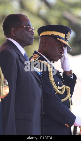 Harare, Zimbabwe. 29th May, 2014. Zimbabwe's police chief Augustine ...