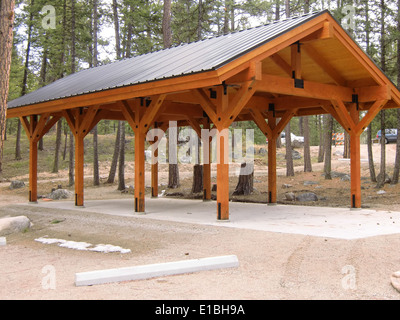 The newly constructed pavilion at Lake Como offers visitors a group ...