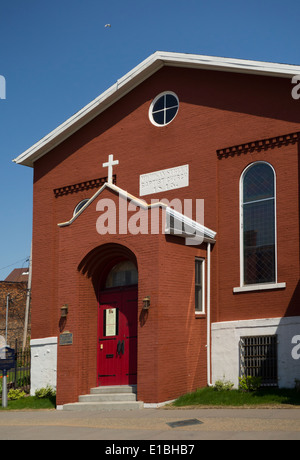 Michigan Street Baptist church site of an underground railroad station ...