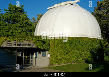 The Gordon MacMillan Southam Observatory in Vanier Park, Vancouver, BC ...