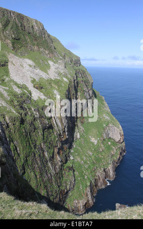 Cliffs of the Isle of Hirta St Kilda Scotland May 2014 Stock Photo - Alamy