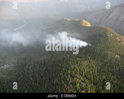 The Lavene Wildfire in Bitterroot National Forest’s West Fork Ranger ...