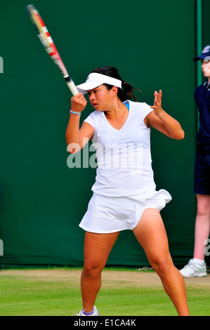 Katherine Ip (Hong Kong) at Wimbledon 2013 Stock Photo - Alamy