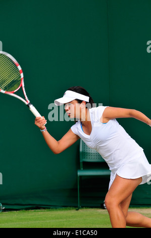 Katherine Ip (Hong Kong) at Wimbledon 2013 Stock Photo - Alamy