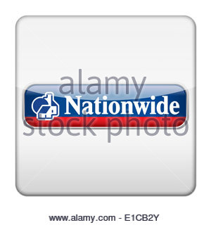 Nationwide building society logo as an app icon. Clipping path Stock ...