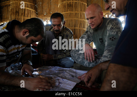 Family members of U.S. Army Lt. Col. Max E. Caylor, the incoming ...