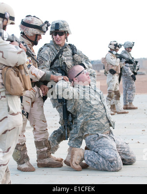 A U.S. Army squad from 2nd Platoon, 3rd Company, 1st Battalion, 66th ...
