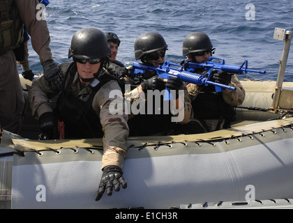 US Navy The Visit, Board, Search and Seizure (VBSS) team from the ...
