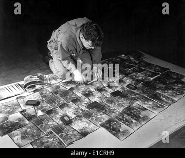 World War 2 Strategic planning for the invasion of Europe. U.S. Army ...