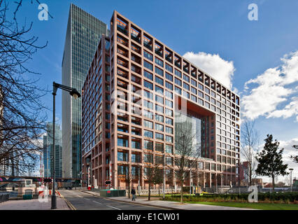 Morgan Stanley building London Bank Street Canary Wharf Docklands Stock ...