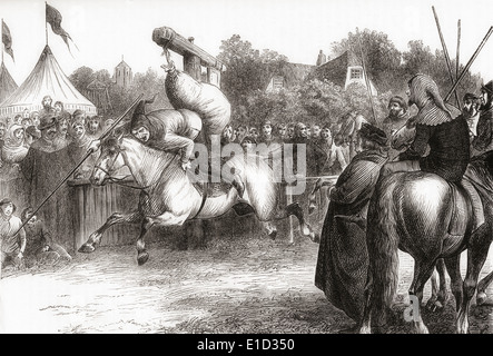 'Tilting at the quintain' - 14th century English entertainment ...