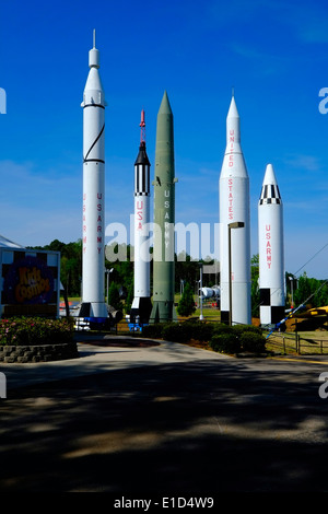 Rocket Model Missile Display US Space and Rocket Center Huntsville ...