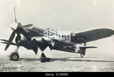 The Hawker Typhoon 1B was a British fighter aircraft used during World ...