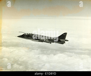 The AV-8A Harrier, developed by Hawker Siddeley, is a notable vertical ...