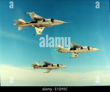 The AV-8A Harrier, developed by Hawker Siddeley, was a vertical takeoff ...